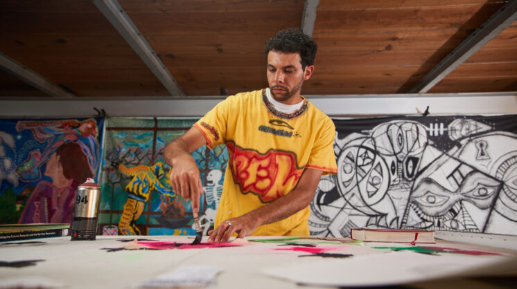 Bold Strokes and Lyrical Musings from Artist Tylor Traxler - 405 Magazine